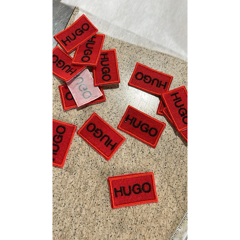 Patch hugo boss termocolante kit com 20 unidades | Shopee Brasil