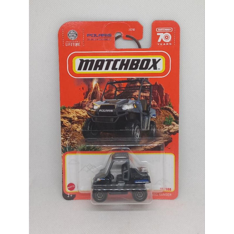 Matchbox Polaris Ranger - 75/100 - Mattel | Shopee Brasil