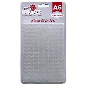 Placa de Relevo e Textura para Scrapbook A6 106x150mm Art & Montagem | Shopee Brasil