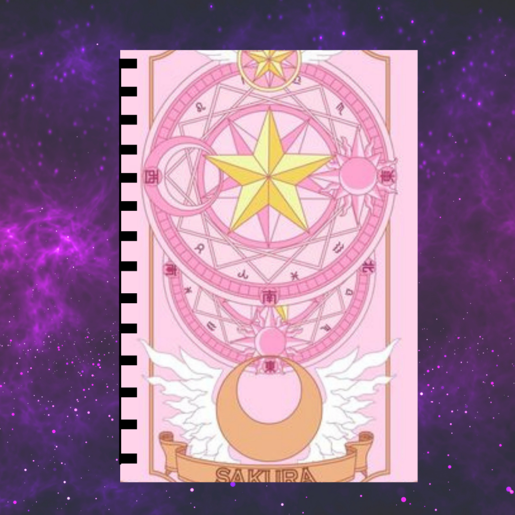 Caderno Anime Manga Sakura Card Captors garra e capa plástica A5 ...