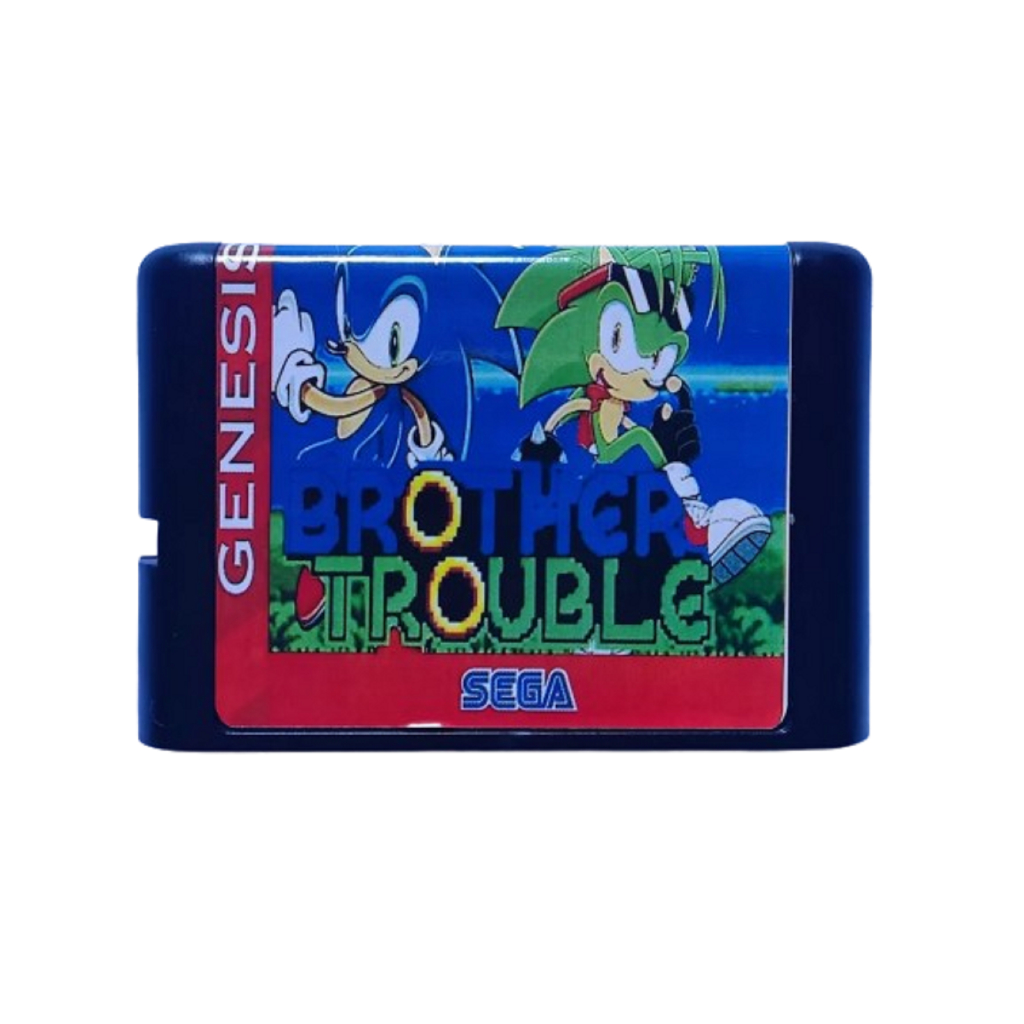 Sonic The Hedgehog Brother Trouble Hack Mega Drive Genesis | Shopee Brasil