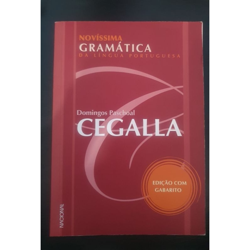 livro de Português Cegalla | Shopee Brasil