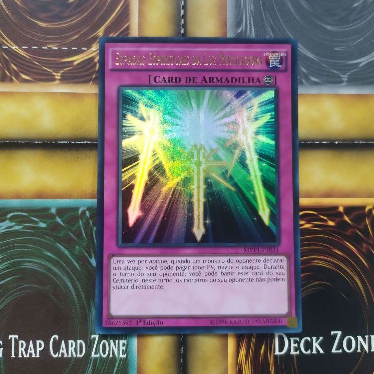 Yugioh - Espadas Espirituais da Luz Reveladora 1° Edição (Ultra Rara ...