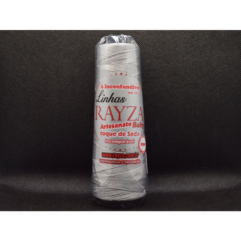 Linhas Rayza Artesanato Baby 98112 Cinza Pack 1 Un. | Shopee Brasil