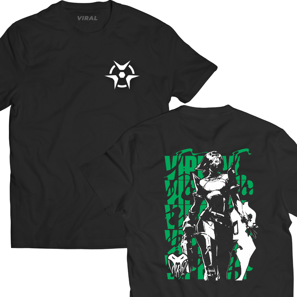 Camisa Camiseta Viper Personagen Valorant Algodão Nova | Shopee Brasil