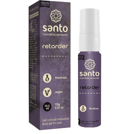 Retarder Gel Retardante Masculino 15G Santo | Shopee Brasil