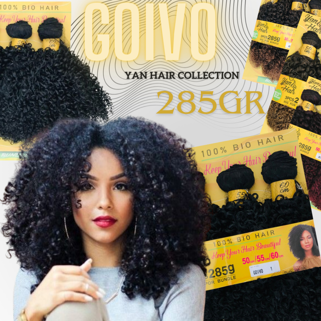 Cabelo Cacheado 60cm Goivo Lançamento Yan Hair 285gr | Shopee Brasil
