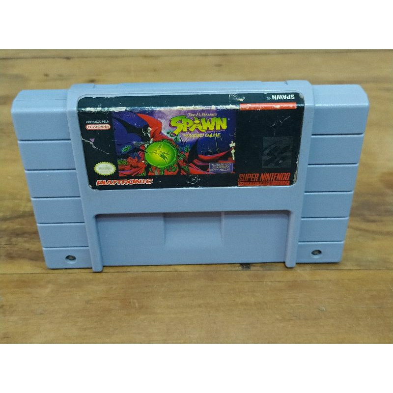 Todd Mcfarlane's Spawn The Video Game Snes Original p/ Super Nintendo ...