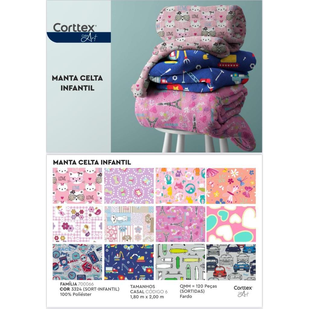 MANTA CELTA ESTAMPADA SORT INFANTIL 1,80M X 2,00M | Shopee Brasil