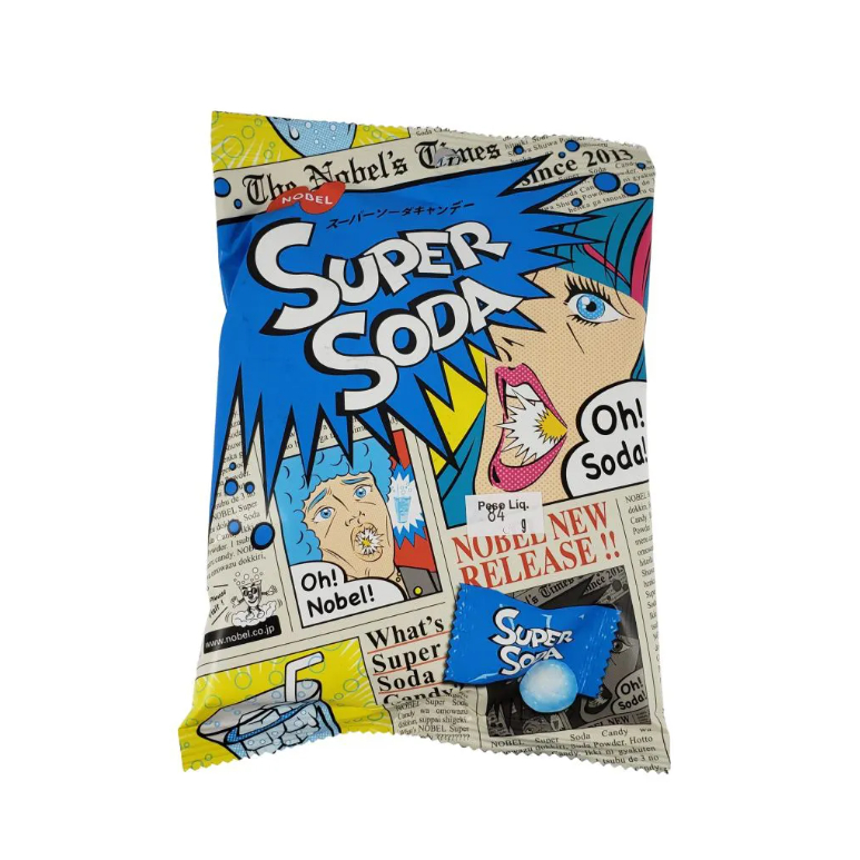 Bala Super Soda Nobel Importada 83g | Shopee Brasil