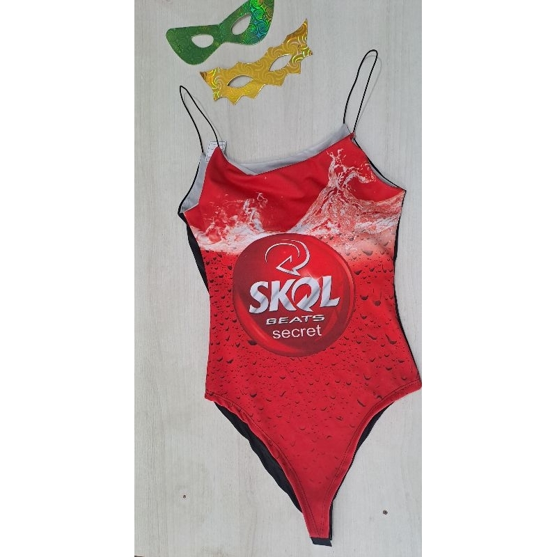 Body collan skol secret beats fantasia carnaval | Shopee Brasil