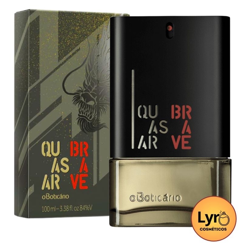 Quasar Brave Colônia 100ml O Boticário Perfume Masculino Original ...