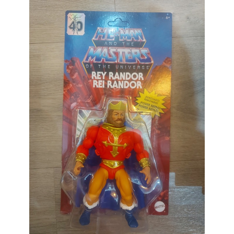 Boneco Origins Rei Randor King Randor Mattel Motu | Shopee Brasil