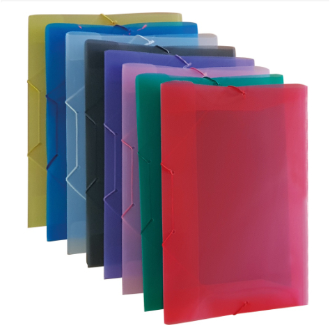 Pasta Elastico Pvc Oficio A4 Para Sulfite Documentos Aba Acp /papelaria ...