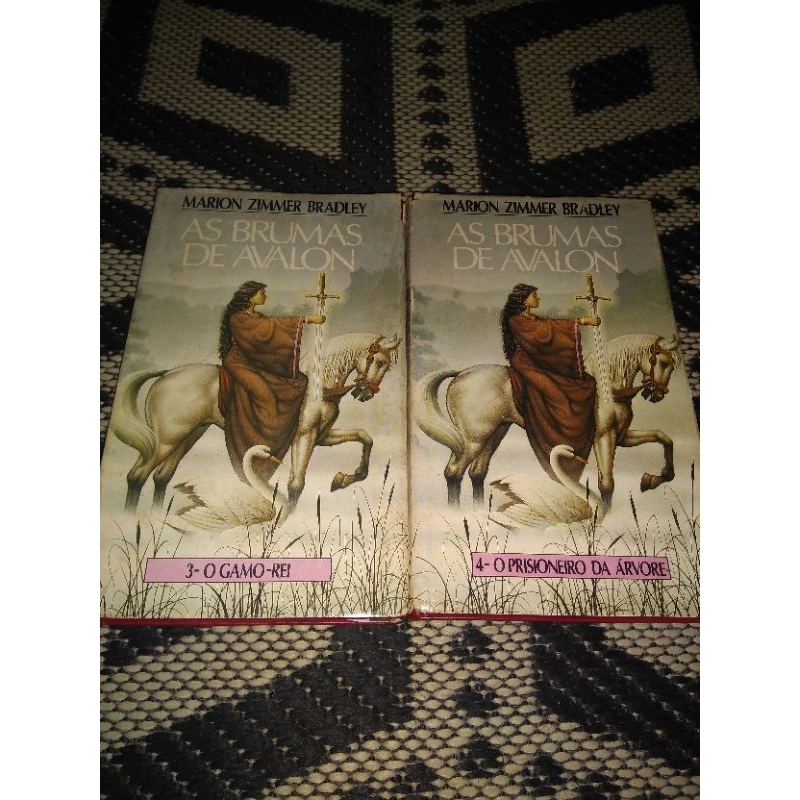 livro as brumas de avalon - vol 1 ao 4 completo - Marion Zimmer ...