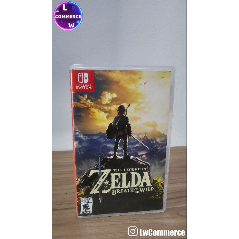 ZELDA BREATH OF THE WILD NINTENDO SWITCH (USADO) | Shopee Brasil