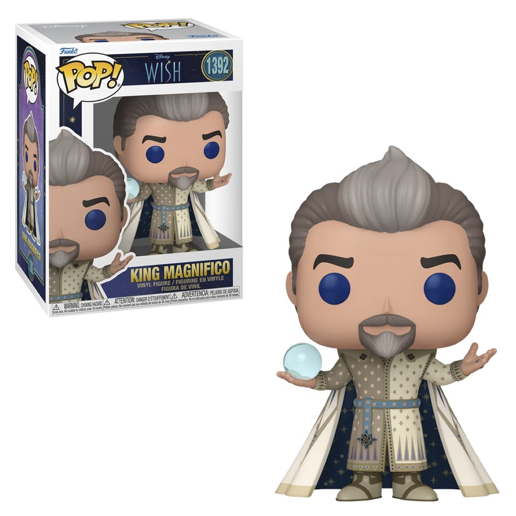 FUNKO POP DISNEY WISH KING MAGNIGICO 1392 NOVO ORIGINAL | Shopee Brasil