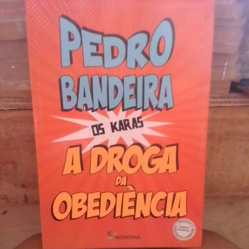 A droga da Obediência - Pedro Bandeira | Shopee Brasil