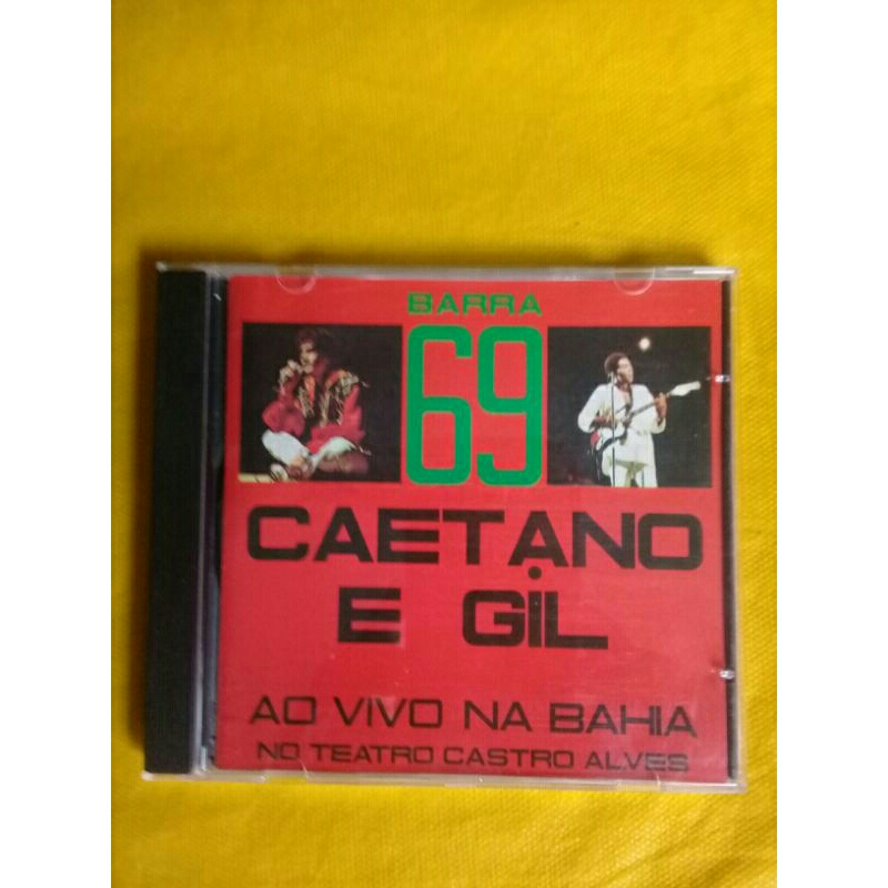Cd Caetano e Gil Barra 69 ao Vivo na Bahia | Shopee Brasil