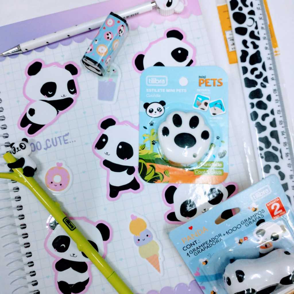 Kit Panda [TILIBRA] Colegial | Shopee Brasil