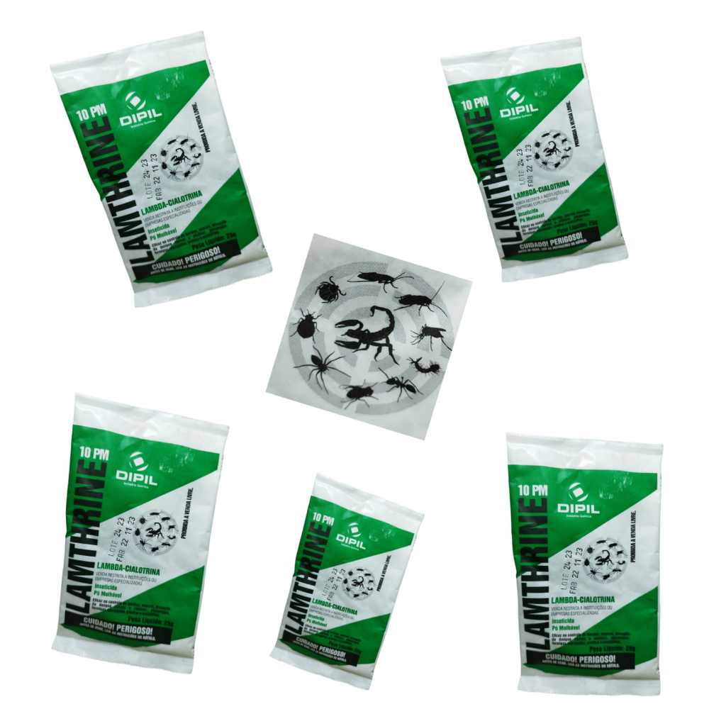 Veneno Insetos Escorpião Kit C/5 Barata Formiga Carrapato Percevejo ...