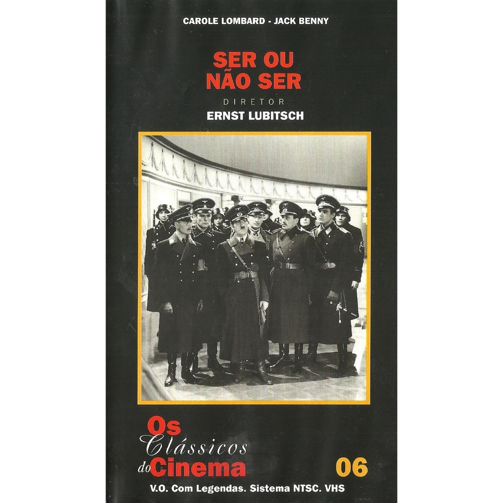 VHS Original: Ser ou não ser - Coleção: Os clássicos do cinema 06 ...