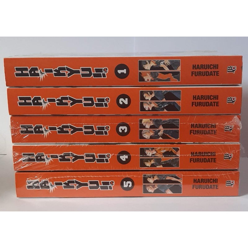 kit mangás haikyu haikyuu volumes 1 a 5 coleção completa | Shopee Brasil