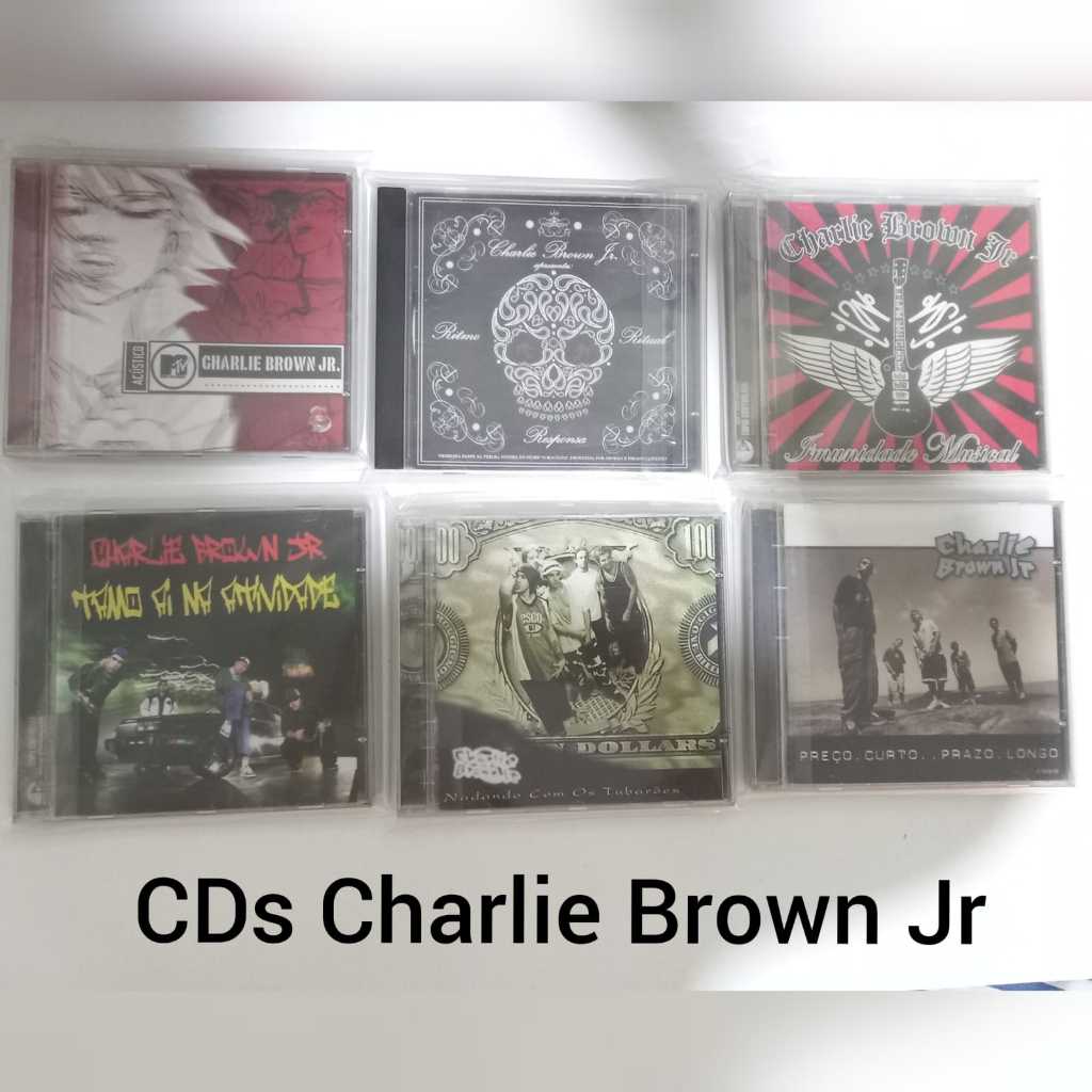 CD’s originais Charlie Brown Jr | Shopee Brasil