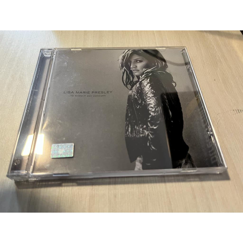 CD LISA MARIE PRESLEY - TO WHOM IT MAY CONCERN | Shopee Brasil