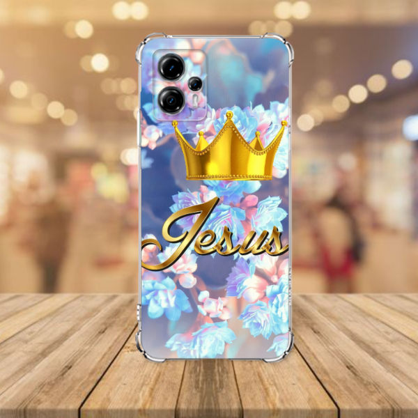 Capa Motorola Moto G13, G14, G23 Capa Tpu Desenhos Variados Capinha Case Deus, Jesus Cristo ...