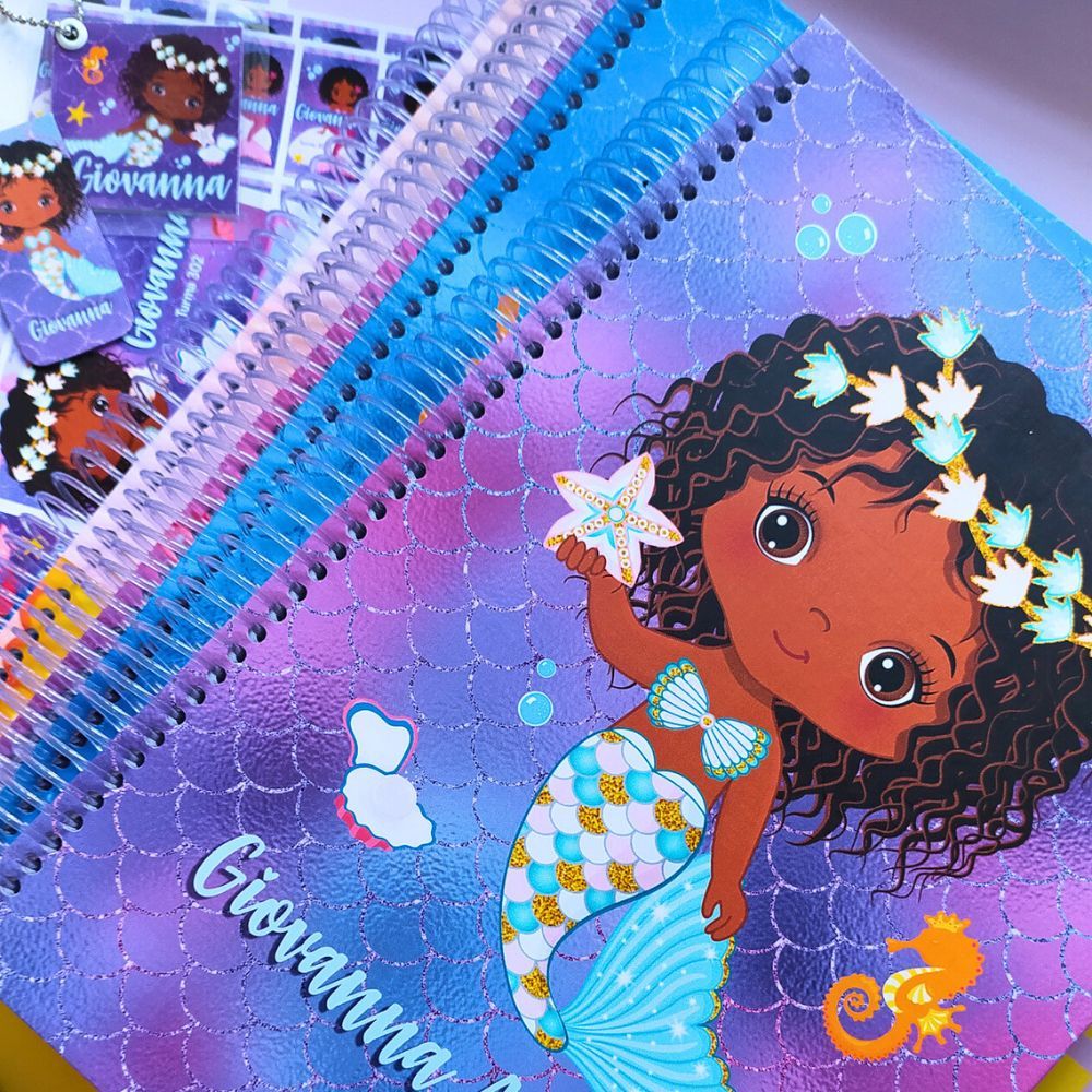Caderno Escolar Personalizado | Escolha o Tema | Volta às aulas ...
