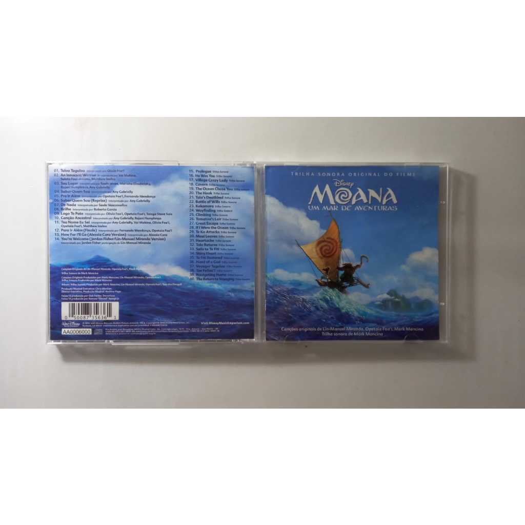 CD Moana Disney | Shopee Brasil