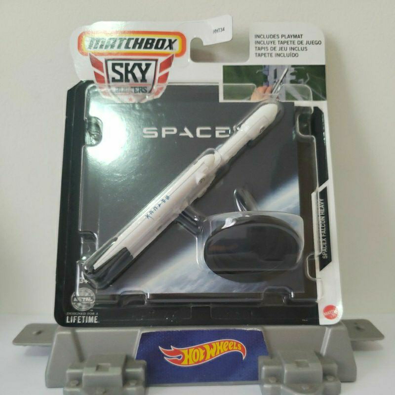 Matchbox Aviao Sky Busters Aeronave SpaceX Falcon Heavy - Novidade 2024 ...