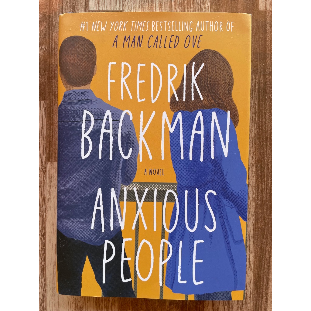 Anxious People - Fredrik Backman (Capa Dura/Inglês) | Shopee Brasil