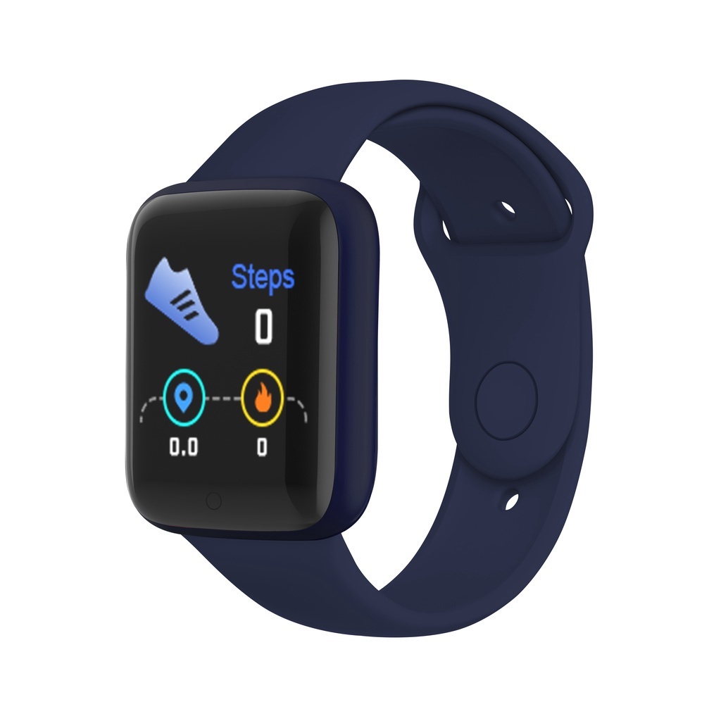 Smartwatch Macaron Inteligente Pro Foto Na Tela Color Preto - Smart ...