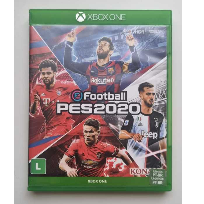 PES 2020 Xbox One Mídia Física Original Usado | Shopee Brasil