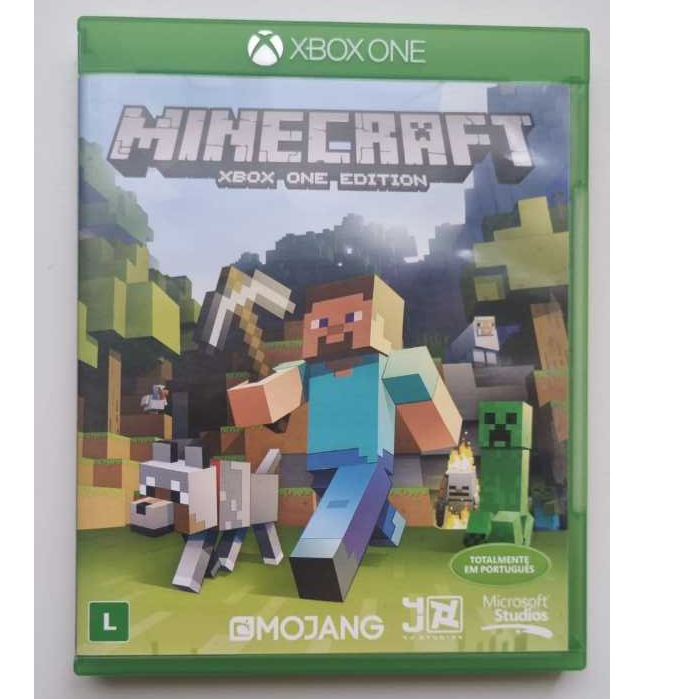 Minecraft Xbox One Mídia Física Original Impecável Usado | Shopee Brasil