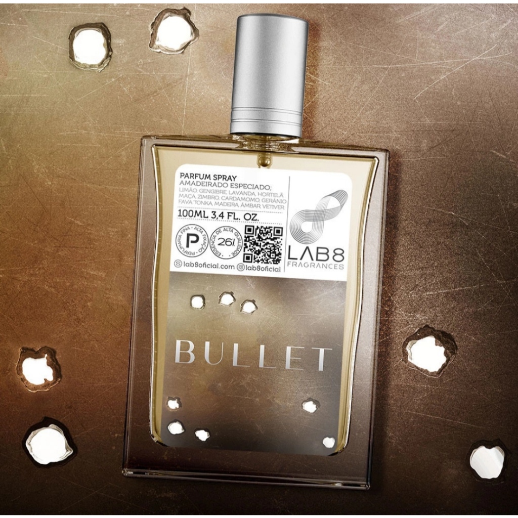 Perfume Masculino LAB 8 - Bullet 100 ml | Shopee Brasil