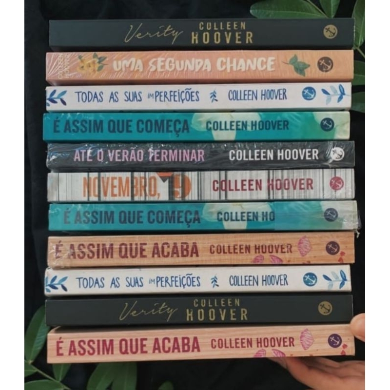 Livro romance novo e lacrado Colleen Hoover oferta promoção romance ...