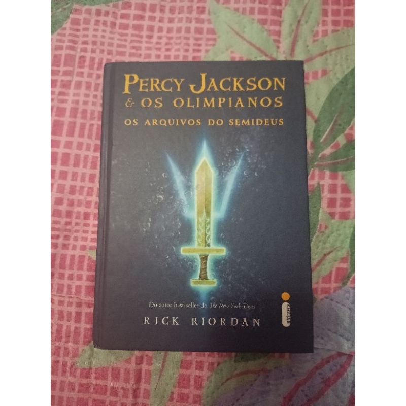 Percy Jackson E Os Olimpianos Os Arquivos Do Semideus Shopee Brasil