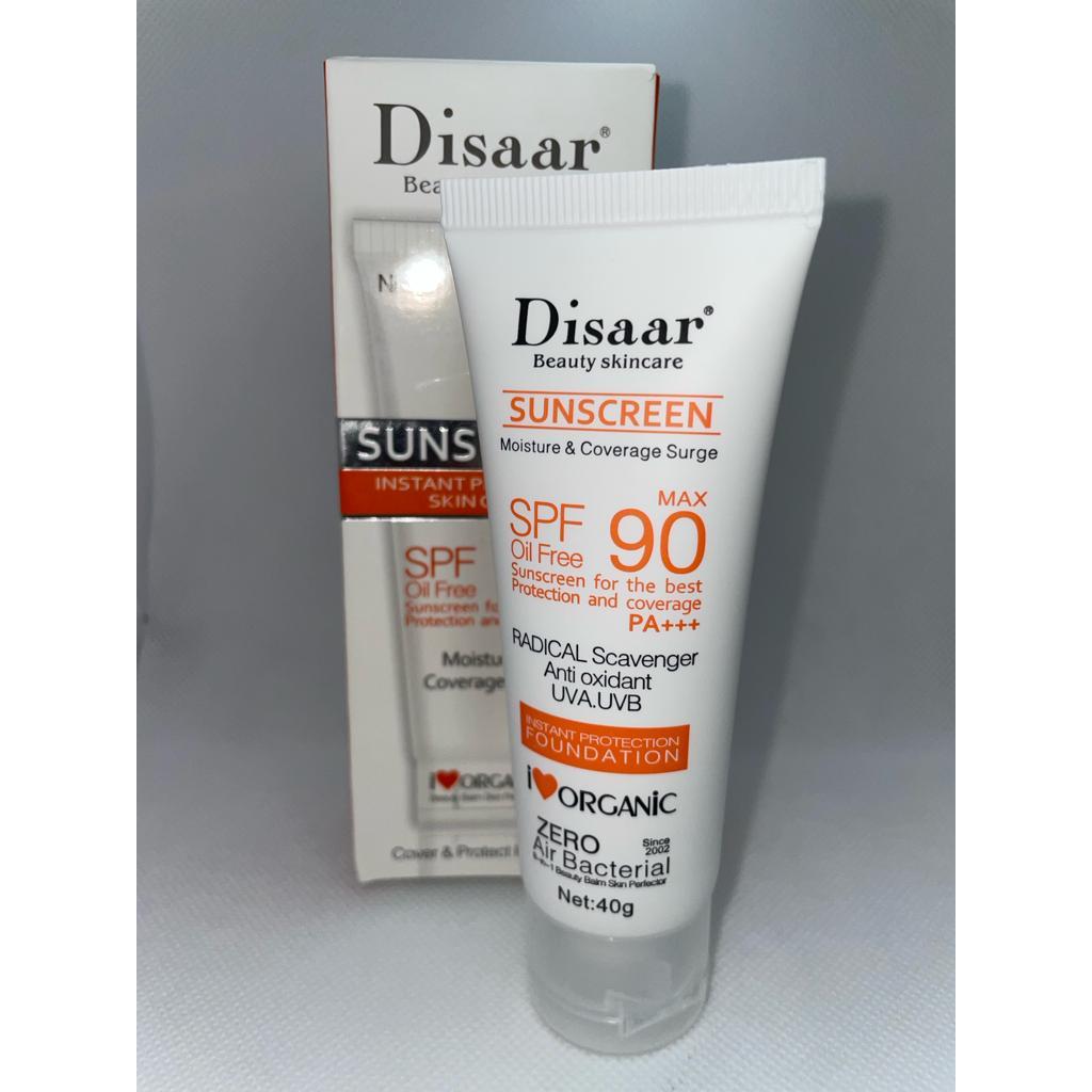Protetor Solar Sunscreen Disaar | Shopee Brasil