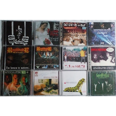 CD Rap Nacional Racionais MC´s Visão De Rua Detentos Do Rap Realidade ...