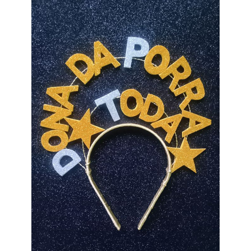 Tiara Carnaval DONA | Shopee Brasil