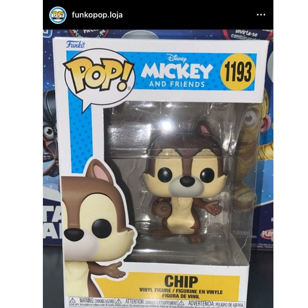 Funko Pop! Disney Classics Chip #1193 E Dale #1194 Original | Shopee Brasil