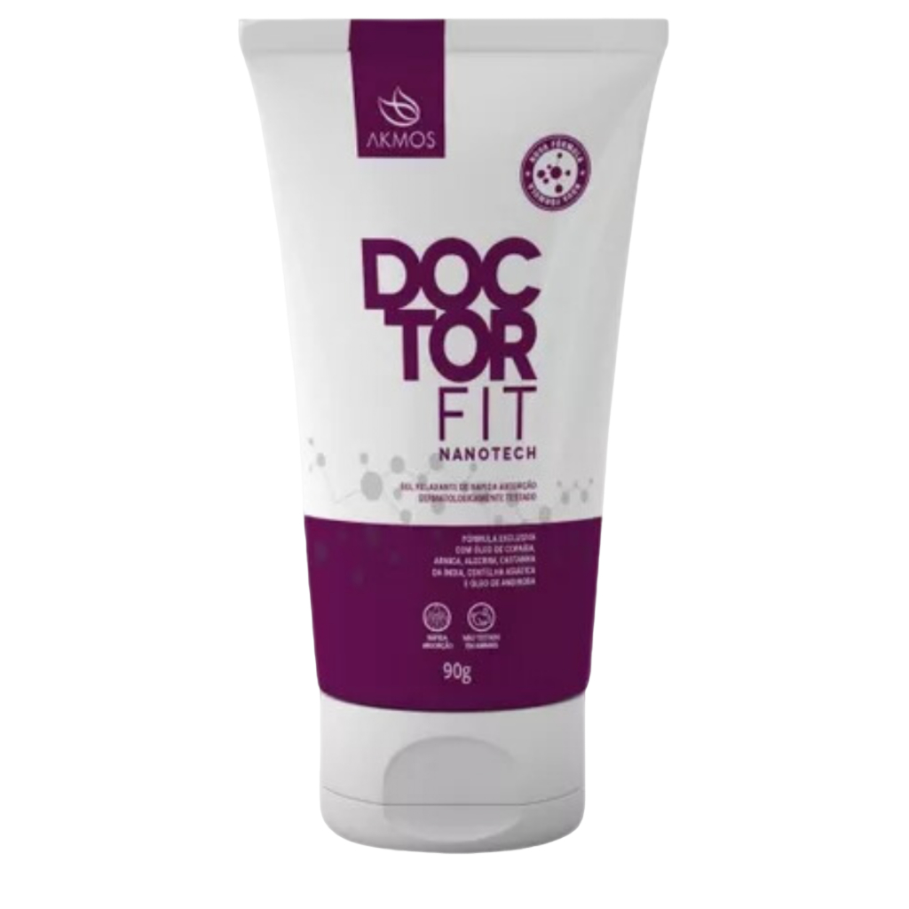 Doctor Fit akmos gel pomada creme hidratante relaxante para alívio das ...