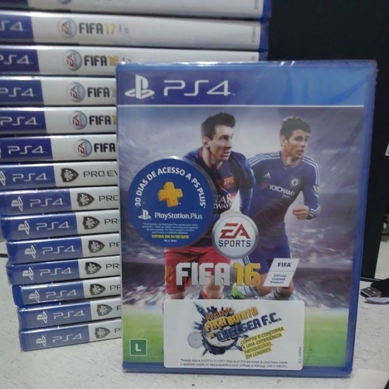Fifa 16 Ps4 - Física /Lacrado | Shopee Brasil
