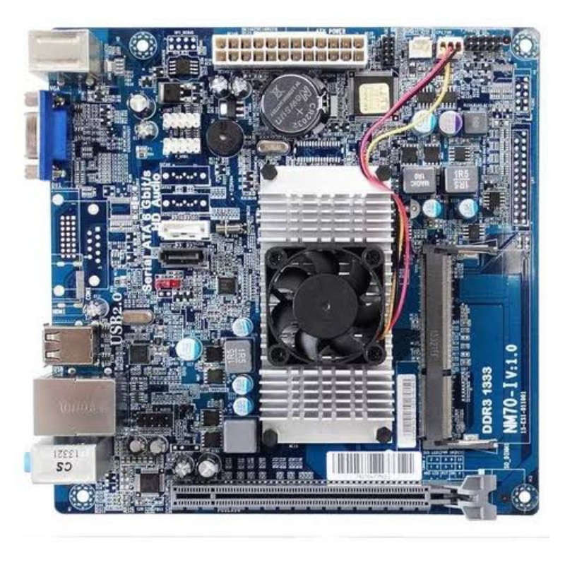 Placa Mae Desktop Ecs NM70-i V:1.0 Dual Core Ddr3 Com Serial ... | Shopee Brasil