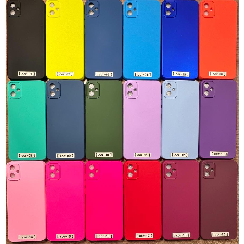 Capa Capinha Anti impacto Para Celular Samsung Galaxy A05S - Com Interior Aveludado de Silicone ...