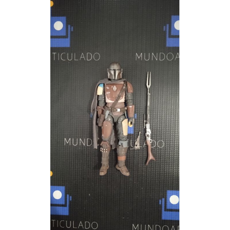 Mandalorian Mando Star Wars Black Séries Hasbro | Shopee Brasil