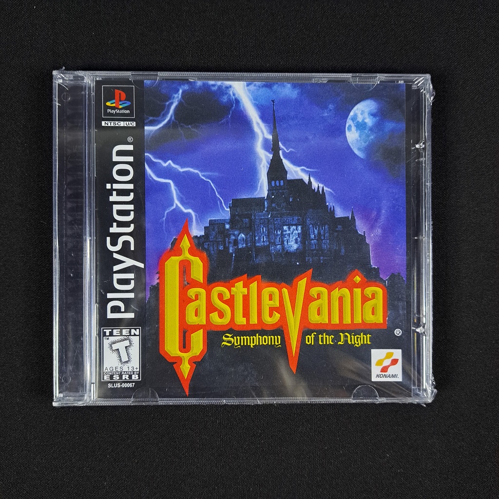 Castlevania Symphony of The Night Prensado Novo Ps1 - Playstation 1 ...